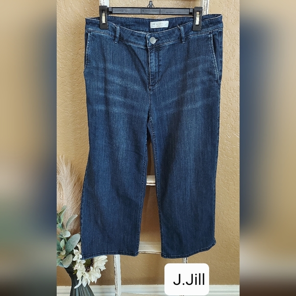 J. Jill | Jeans | Clearance Jjill Wearever Collection Size Blue Denim ...